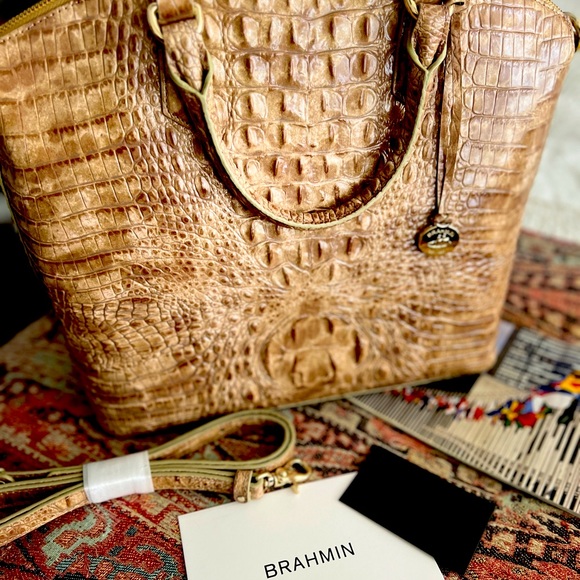 Brahmin | Bags | Nwt Ladies Brahmin Large Duxbury Satchel | Poshmark